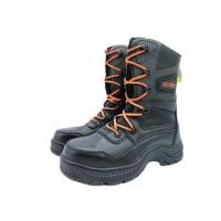 China Unisex Firefighting Leather Boots Anti Impact / Anti Puncture Forest Fire Boots for sale