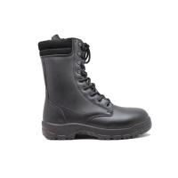 China Men Black Full Grain Desert Boots Versatile Training Work and Hiking Footwear for sale