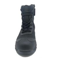 China High Top Outdoor Lightweight Breathable Side Zip Desert Tactical Shoes for sale