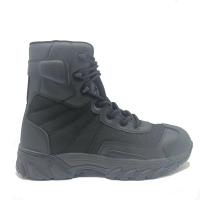 China High Top Outdoor Lightweight Breathable Side Zip Desert Tactical Shoes for sale
