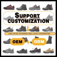 China Waterproof Woodland Chelsea Fashionable Rubber Leather Shoes Men Steel Toe for sale