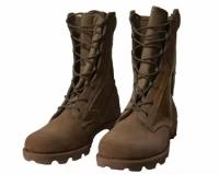 China Custom Durable Tactical Combat Jungle Beige Shoes Desert Khaki Rubber Boots for sale