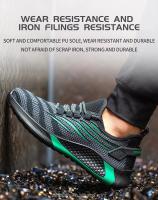 China Lightweight Construction Footwear Sneaker Work Men Boots Safety Women Shoes for sale