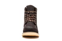 China Wholesale Nubuck Leather Goodyear Welt Engineer Rubber Steel Toe for sale