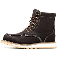 China Wholesale Nubuck Leather Goodyear Welt Engineer Rubber Steel Toe for sale