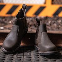 China Classic Round Toe Waterproof Woodland Chelsea Fashionable Work Footwear for sale