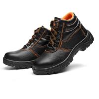 China Men Work Safety Shoes Boots With Steel Toe and Steel Anti slip for sale