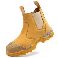 China Waterproof Nubuck Leather Safety Boots For Men Wholesale for sale