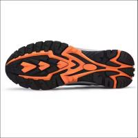 China Rubber Sole Steel Toe Industrial Safety Shoes for Flying Weave Work for sale