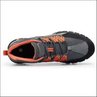 China Rubber Sole Steel Toe Industrial Safety Shoes for Flying Weave Work for sale