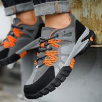 China Rubber Sole Steel Toe Industrial Safety Shoes for Flying Weave Work for sale