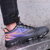 China Flying Weave Work Air Cushion Sole Industrial Safety Shoes for sale