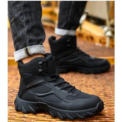 China Suede Safety Boots With Kevlar Midsole And Rubber Sole for sale