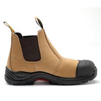 China Brown Cowhide Leather Cowhide Pu+Tpu Sole Women'S Security Boots Steel Toe Anti Smashing Steel Plate Anti Proof for sale