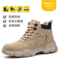China Microfiber+Pig Skin Men'S Work Boots Steel Toe Flying Weaving for sale
