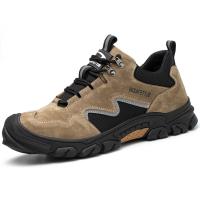 China Unisex Suede Work Welding Safety Boots For Mens for sale