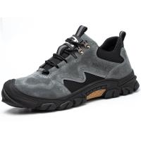 China Unisex Suede Work Welding Safety Boots For Mens for sale