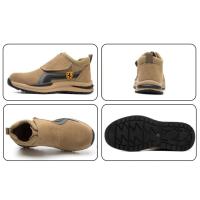 China Men'S Welding Comfortable Waterproof Work Boots Anti Collision for sale