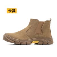 China Men'S Suede Kevlar Steel Toe Welding Safety Shoes Anti Smashing Rubber Work for sale