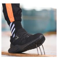 China Fashionable Light Work Shoes Practical Most Comfortable Safety Shoes Mens Work Boots for sale