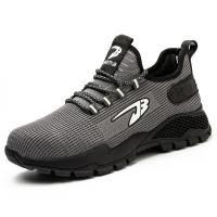 China Flying Weaving Light Comfortable Steel Toe Shoes Breathable for sale