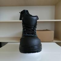 China Midsole Kevlar Safety Shoes In Genuine Leather For OEM Security Work for sale