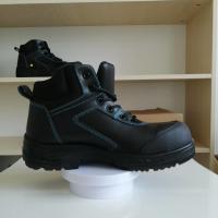 China Midsole Kevlar Safety Shoes In Genuine Leather For OEM Security Work for sale