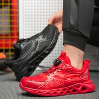 China TPU+Microfiber+Flying Knit Industrial Safety Shoes with EVA Sole and Kevlar Mid Sole for sale