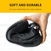 China OEM Security Work Boots With Mid-cut Flying Knit Safety Boots And European Standard Steel Toe for sale