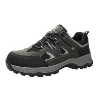 China Kevlar Midsole Anti-stab Steel Toe Black Microfiber Flying Knit Work Shoes For Industrial Safety for sale