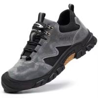 China EN-standard Construction Safety Shoes with Pigskin Leather and Custom Logo for Enhanced Comfort and Branding for sale
