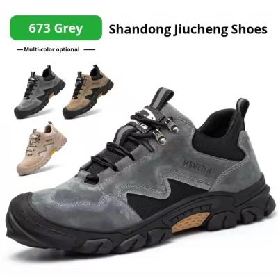 China EN-standard Construction Safety Shoes with Pigskin Leather and Custom Logo for Enhanced Comfort and Branding for sale