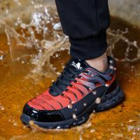 China Lightweight EN-standard Construction Safety Shoes with Custom Logo Work Shoes for sale