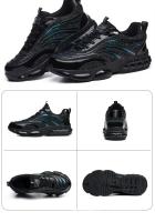 China Superfine Steel Wire Fabric Work Shoes with Kevlar Anti-stab Midsole and Custom Logo Options for sale