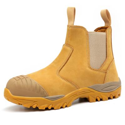 China Breathable Puncture Resistant Slip Resistant Safety Boots with Steel Toe and Kevlar Midsole for sale