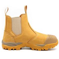 China Breathable Puncture Resistant Slip Resistant Safety Boots with Steel Toe and Kevlar Midsole for sale