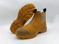 China Breathable Puncture Resistant Slip Resistant Safety Boots with Steel Toe and Kevlar Midsole for sale
