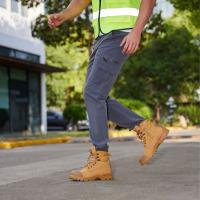 China EN ISO 20345:2011 Compliant Safety Boots with Steel Midsole and PU+TPU Sole for Ultimate Protection for sale