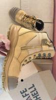 China EN ISO 20345:2011 Compliant Genuine Leather Safety Boots with Steel Midsole and Steel Toe for Industrial Protection for sale