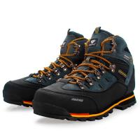 China Unisex Artificial Leather Hiking Boots with Rubber Outsole and Euro 36-47 Sizes for Multi-Season Use for sale