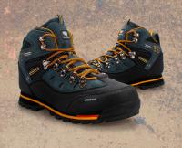 China Unisex Artificial Leather Hiking Boots with Rubber Outsole and Euro 36-47 Sizes for Multi-Season Use for sale
