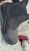 China EN ISO 20345 Certified Chelsea Safety Shoes with Kevlar Midsole and PU+Rubber Sole Work Boots for sale