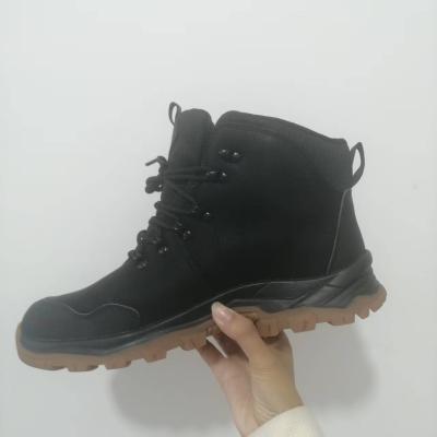 China Unisex Microfiber Leather Work Boots Construction Safety Shoes Kevlar Midsole Work Shoes Beef Tendon Safety Boots for sale