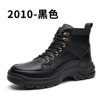 China Men's Safety Boots With Kevlar Microfiber Leather Security Work Boots Rubber Non-Slip Safety Shoes Steel Toe Work Shoes for sale