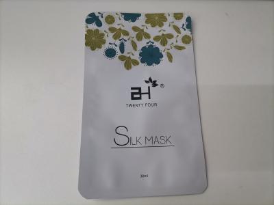 China PET Round Corners 3 Side Seal Bags Thicken Mask Packaging for sale
