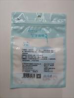 China Custom Made Ziplock Packaging Bags Glossy Dental Floss Bag for sale