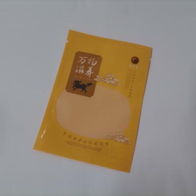 China Non Toxic Glossy 3 Side Seal Bags Medicinal Food Packaging Moisture Proof for sale