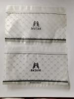China One Side Visible 70microns Custom Clothing Packaging Bags MATT OPP With Zipper for sale