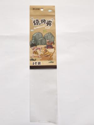 China Customized Matt OPP Plastic Header Bag Gravure Printing Surface Treatment for sale