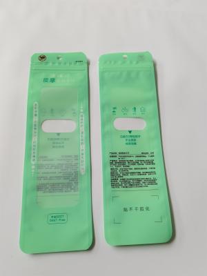 China Pantone Color OPP Ziplock Packaging Bags Long For Mosquito Bracelet for sale